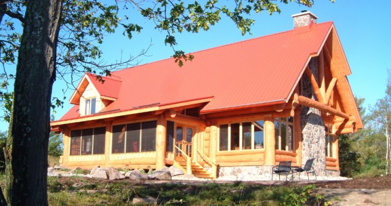 Log Home Wood Choices | Canada's best materials and products for log ...